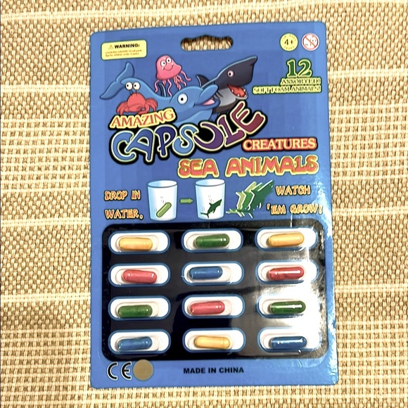 Toys | Amazing Capsule Creatures Sea Animals | Poshmark